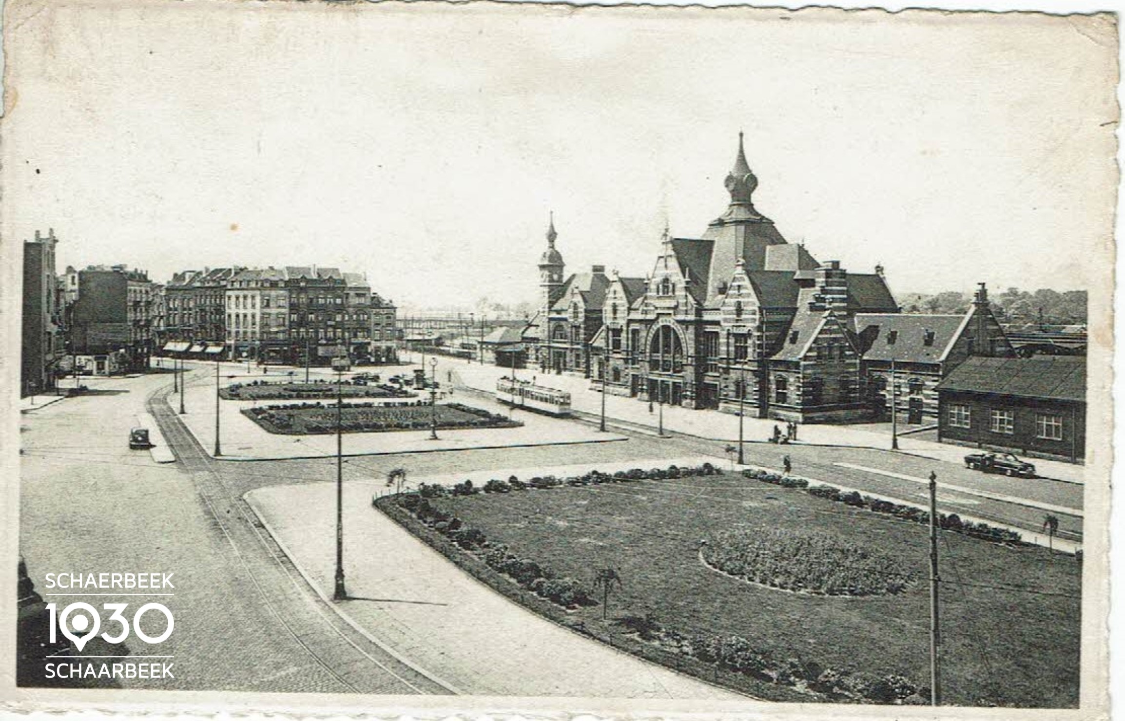 La gare de Schaerbeek | Het station van Schaarbeek – ArchivIris